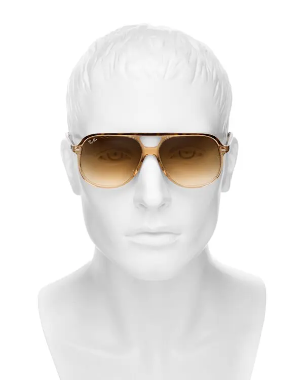Ray-ban Brow Bar Aviator Sunglasses