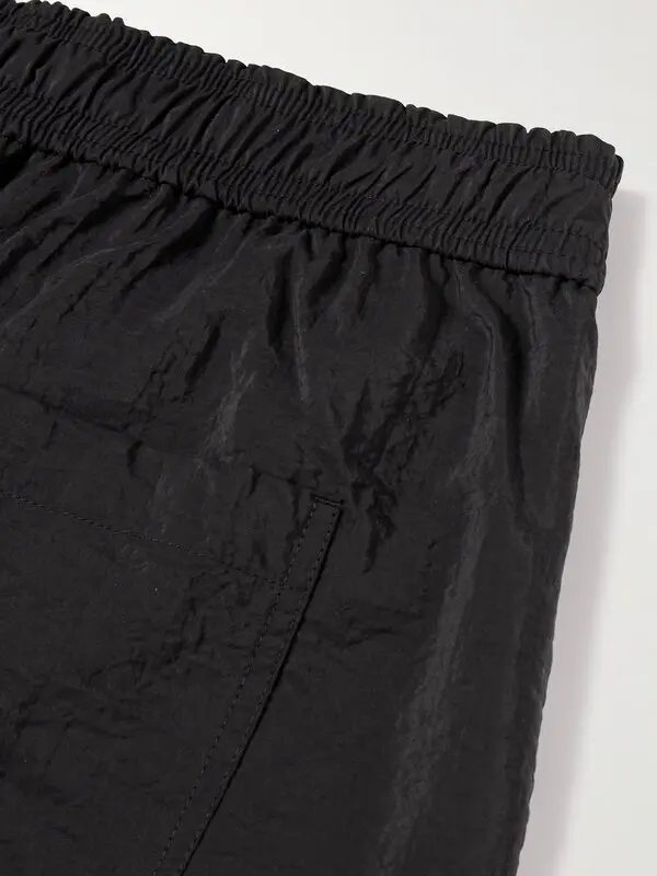 SSAM Straight-leg Silk-blend Shorts