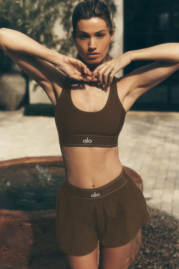 Alo Yoga Match Point Short - Espresso