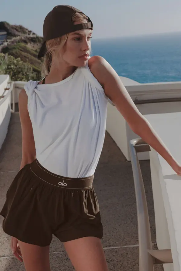 Alo Yoga Match Point Short - Espresso