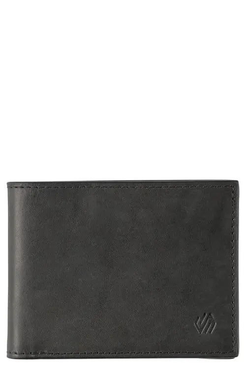 Johnston & Murphy Rhodes Leather Bifold Wallet - Black