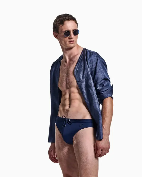 Giorgio Armani Swim Briefs - Blue