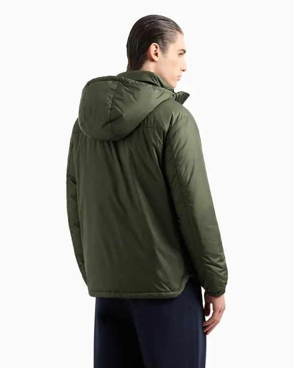 Giorgio Armani Hooded Goose-down Padded Blouson - Green