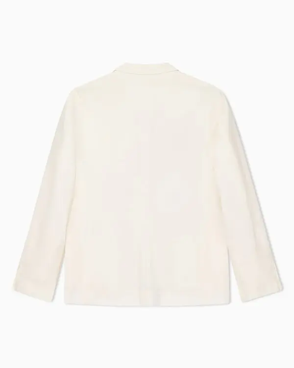Giorgio Armani Upton Line Single-breasted Jacket - White
