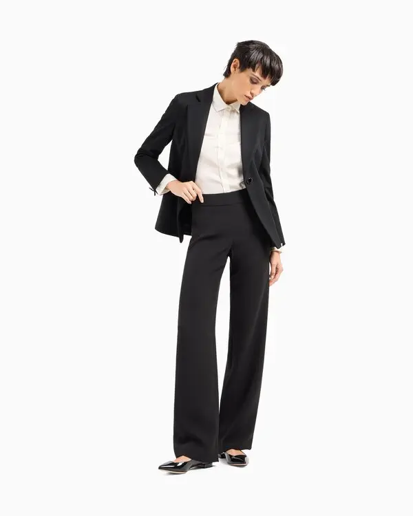 Giorgio Armani Silk Muslin Shirt - White