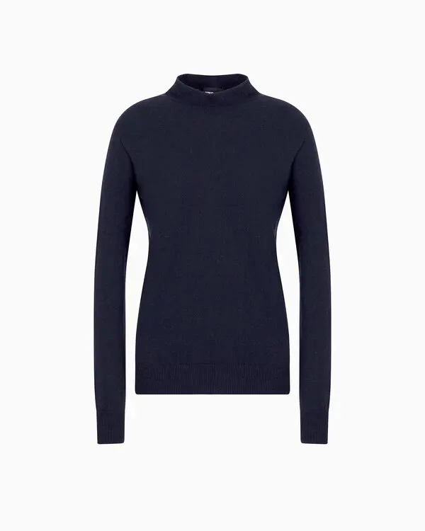Giorgio Armani Pure Cashmere Mock-neck Jumper