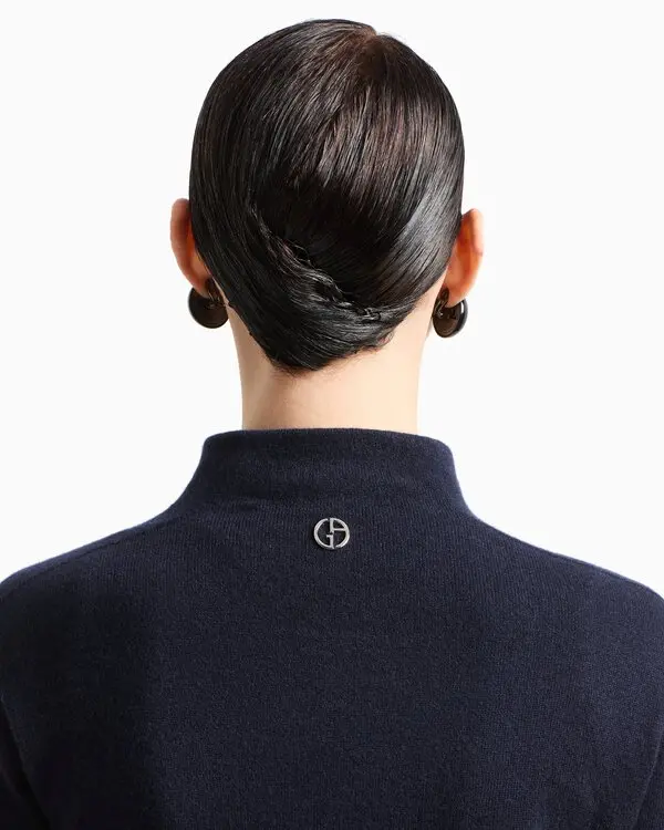 Giorgio Armani Pure Cashmere Mock-neck Jumper