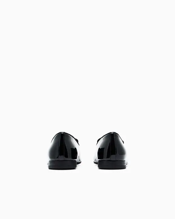 Giorgio Armani Patent Leather Loafers