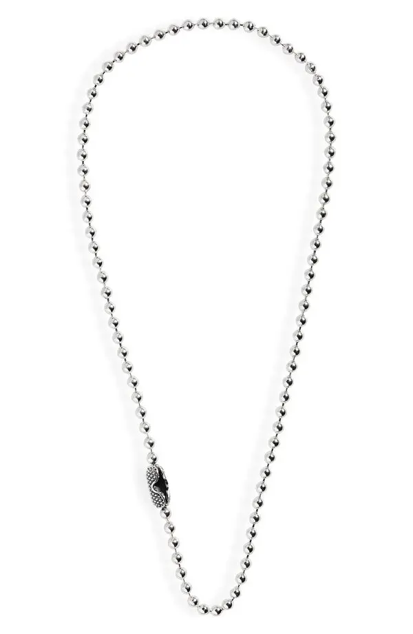 Good Art Hlywd Goosebumps Ball Chain Necklace