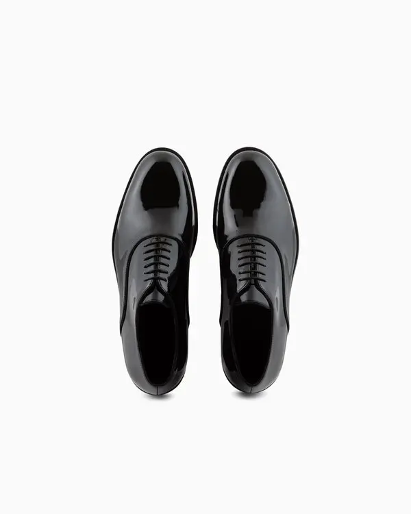 Giorgio Armani Patent Leather Oxfords