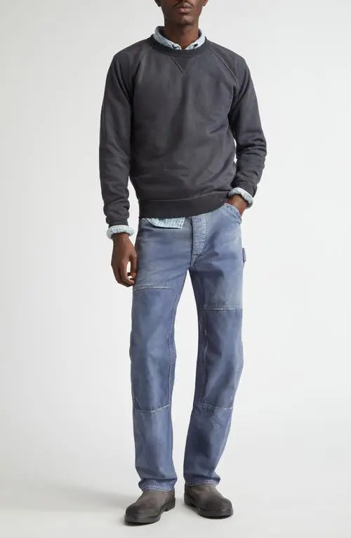 Double Rl Raglan Crewneck Sweatshirt