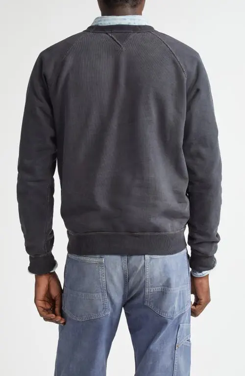 Double Rl Raglan Crewneck Sweatshirt