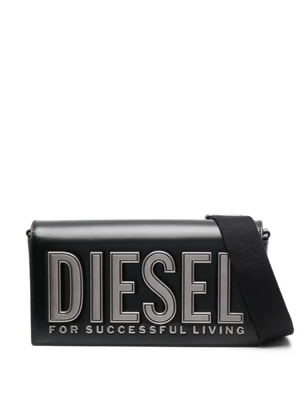 DIESEL® Biscotto M Leather Shoulder Bag