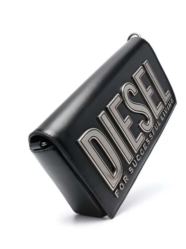 DIESEL® Biscotto M Leather Shoulder Bag