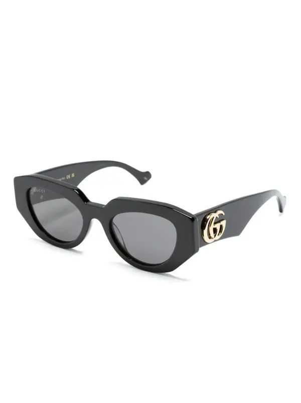 Gucci Geometric-frame Sunglasses