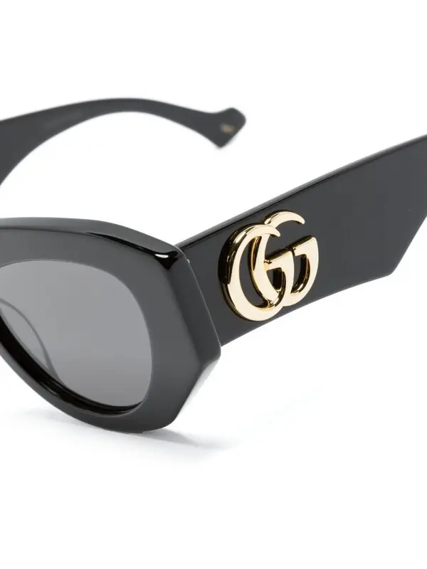 Gucci Geometric-frame Sunglasses