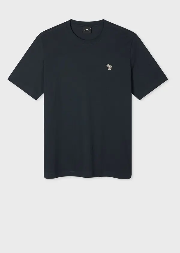 Paul Smith Cotton Zebra Logo T-shirt - Blue