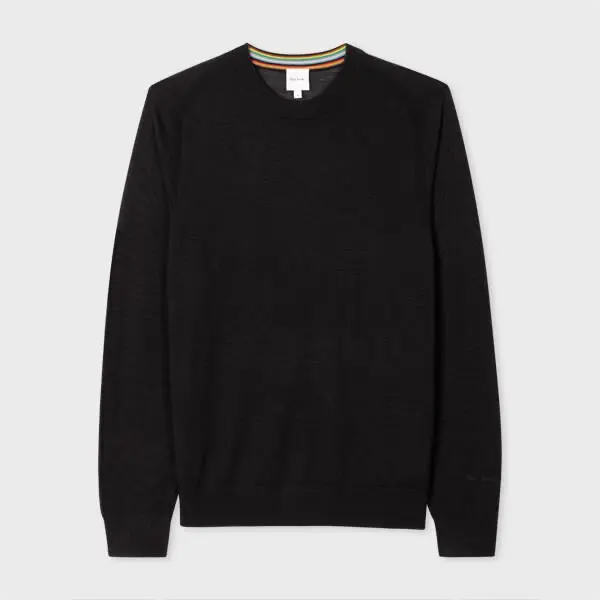 Paul Smith Merino Wool Sweater - Black