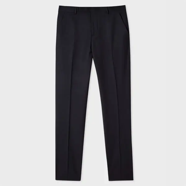 Paul Smith Slim-fit Wool Pants - Black