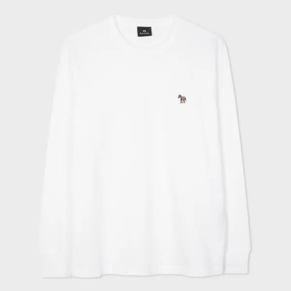 Paul Smith Cotton Zebra Logo Long-sleeve T-shirt