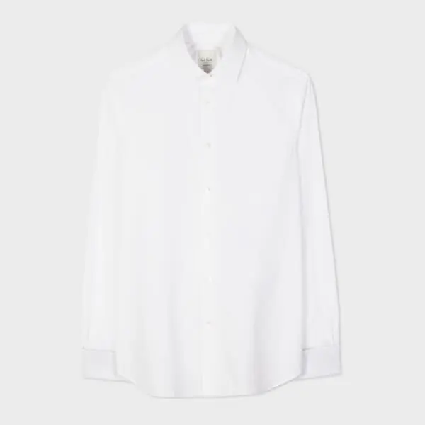 Paul Smith Tailored-fit Shirt With 'signature Stripe' Double Cuff
