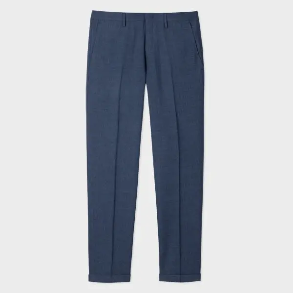 Paul Smith Slim-fit Wool Nep Trousers