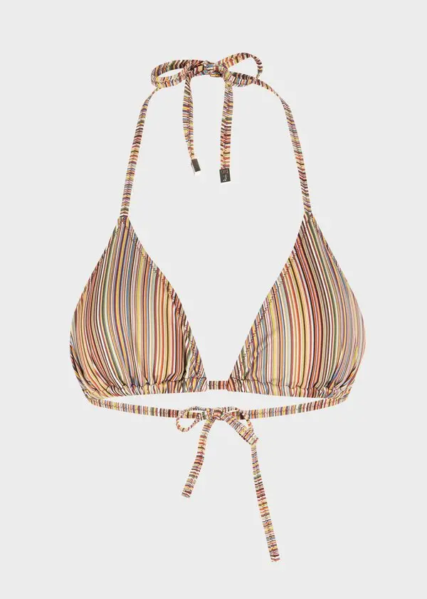 Paul Smith Triangle Bikini Top - Multicolour