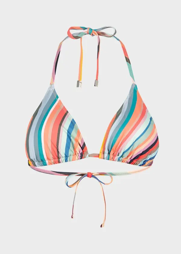 Paul Smith Swirl Triangle Bikini Top