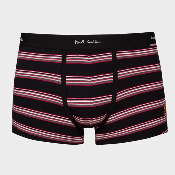 Paul Smith Manchester United Low-rise Boxer Briefs - Black