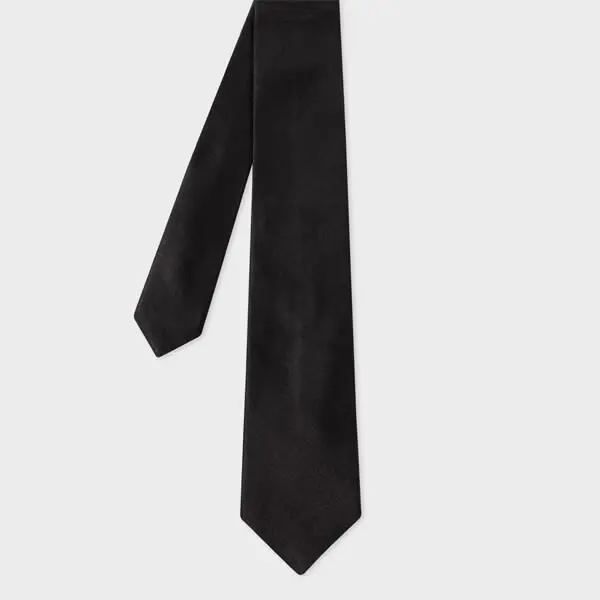 Paul Smith Silk Neck Tie - Black