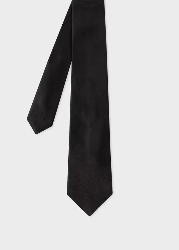 Paul Smith Silk Neck Tie - Black