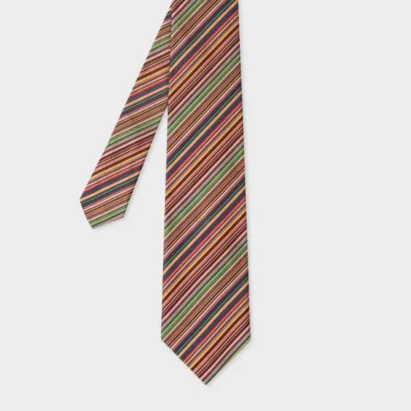 Paul Smith Silk Neck Tie - Multicolour