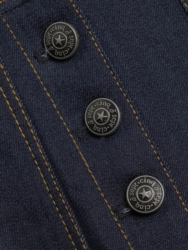 Cinq À Sept Benji Cuffed Wide-leg Jeans