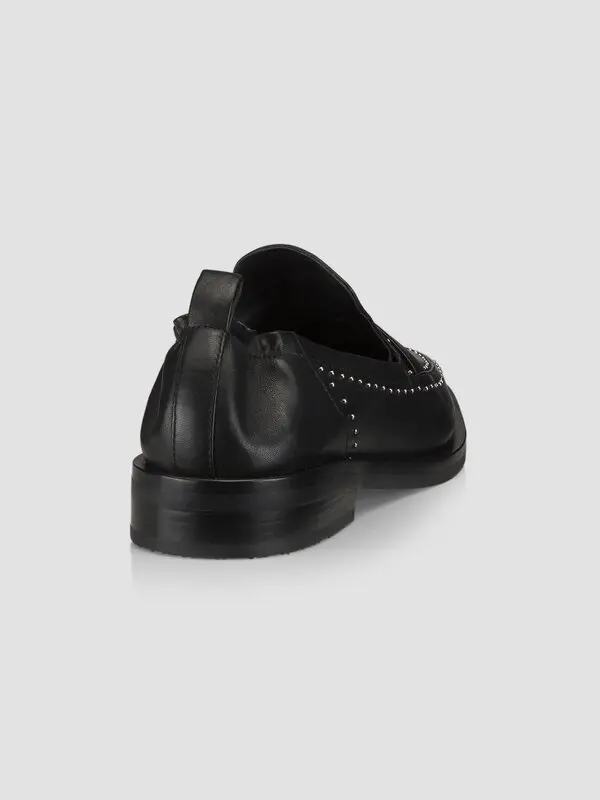 3.1 Phillip Lim Alexa Soft Studded Leather Penny Loafers