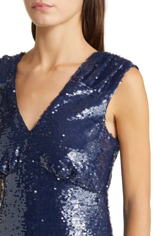 Adelyn Rae Konnie Sequin Midi Dress