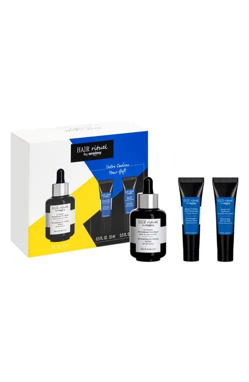 HAIR RITUEL BY SISLEY Hair Rituel Revitalizing Fortifying Serum Discovery Program $268 Value - No Color