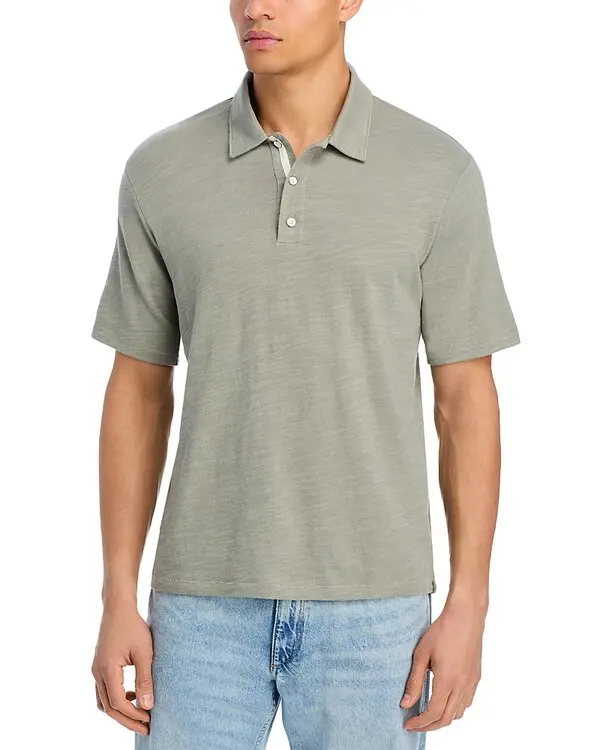Rag & Bone Classic Flame Polo - Leaf Gray