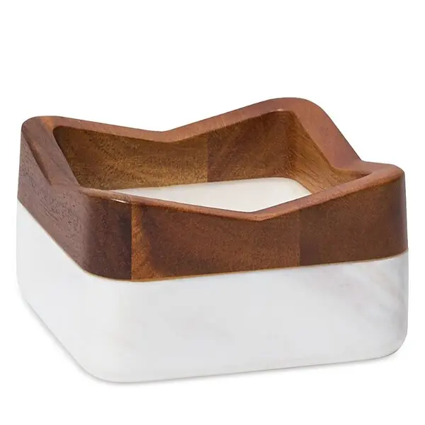 NAMBE Chevron Wine Coaster - Brown