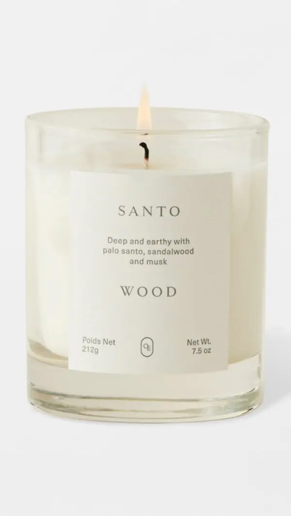 Oak Essentials Santo Wood Candle 7.5 Oz/212