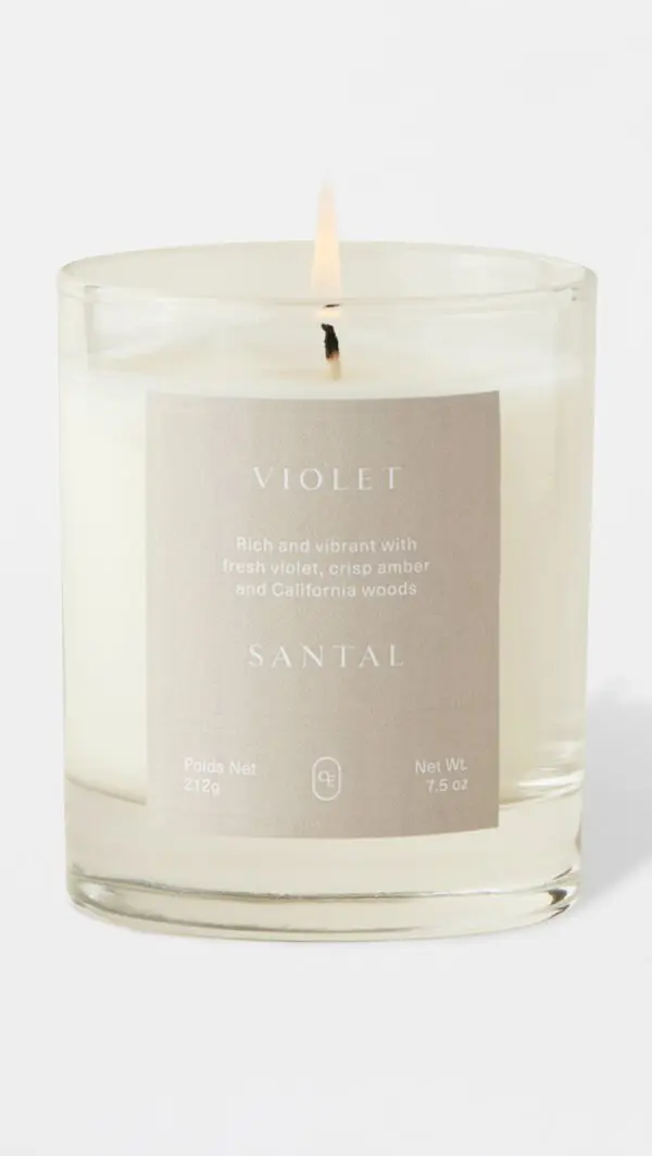 Oak Essentials Violet Santal Candle 7.5 Oz/212