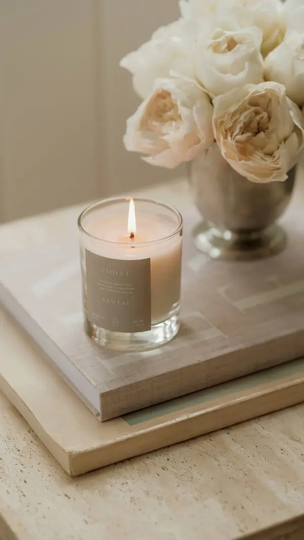 Oak Essentials Violet Santal Candle 7.5 Oz/212