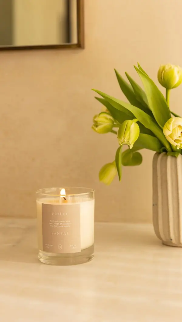 Oak Essentials Violet Santal Candle 7.5 Oz/212