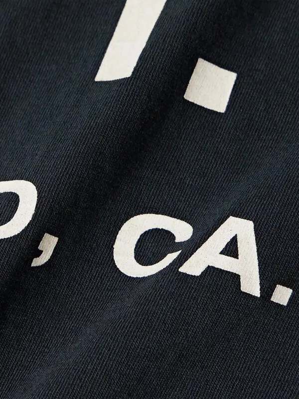 GALLERY DEPT. Vintage Souvenir Logo-print Cotton-jersey T-shirt - Black