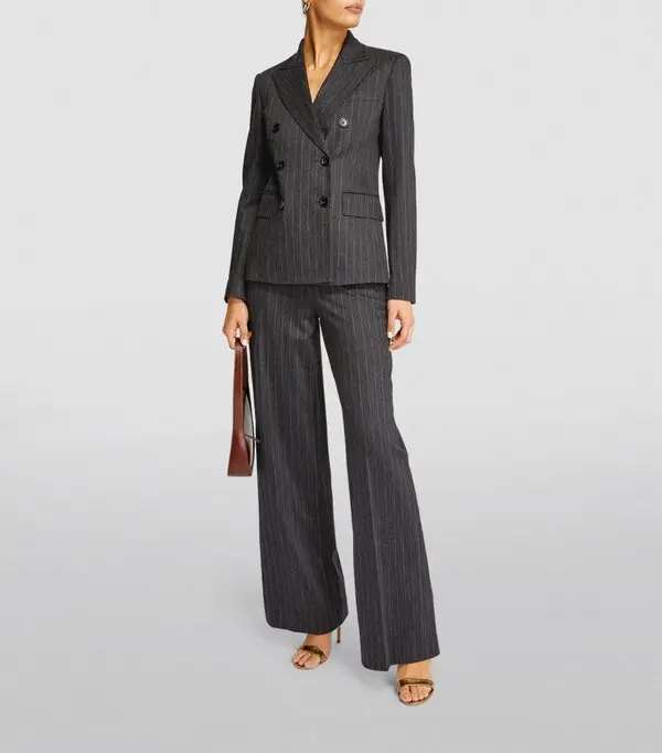 Max Mara Ofride Pinstripe Blazer