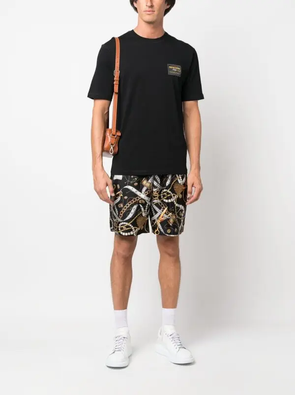 Moschino Chain-print Bermuda Shorts
