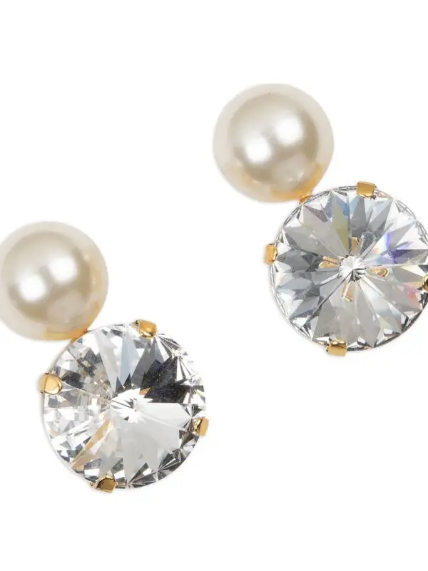 JENNIFER BEHR Demi Pearl Drop Earrings