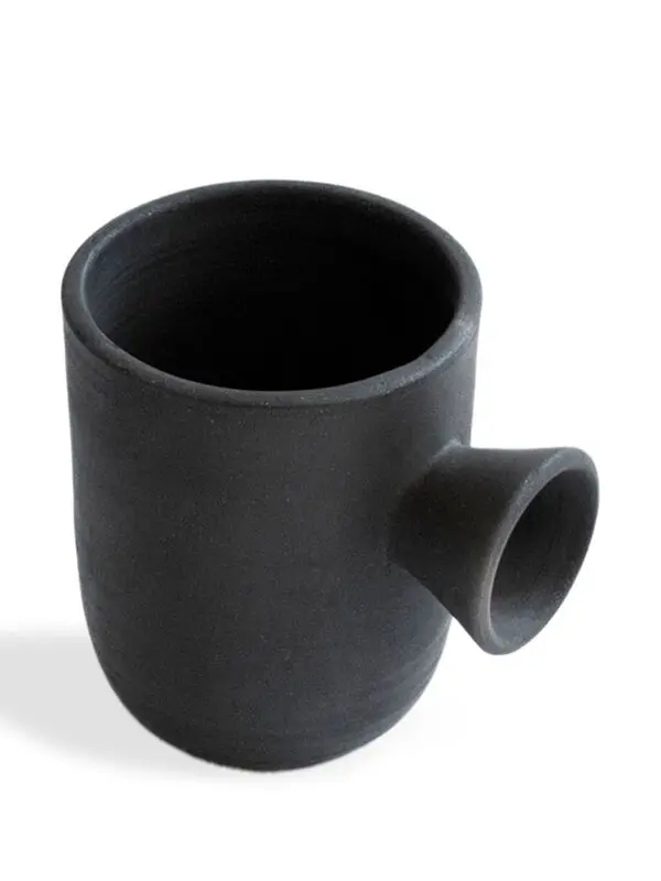 ORIGIN MADE Charred Cup Clay Vase