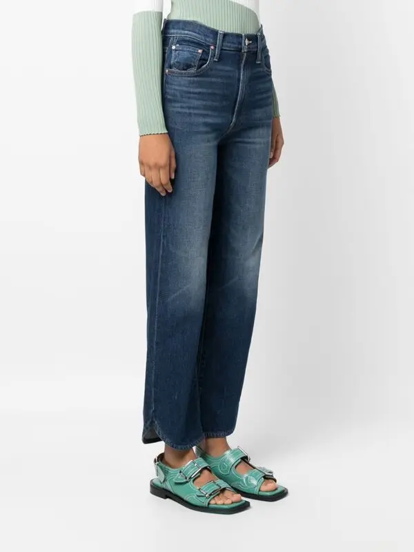 MOTHER Rambler High-rise Straight-leg Jeans