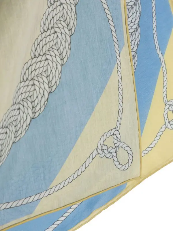 Ralph Lauren Polo Bear-print Square Scarf