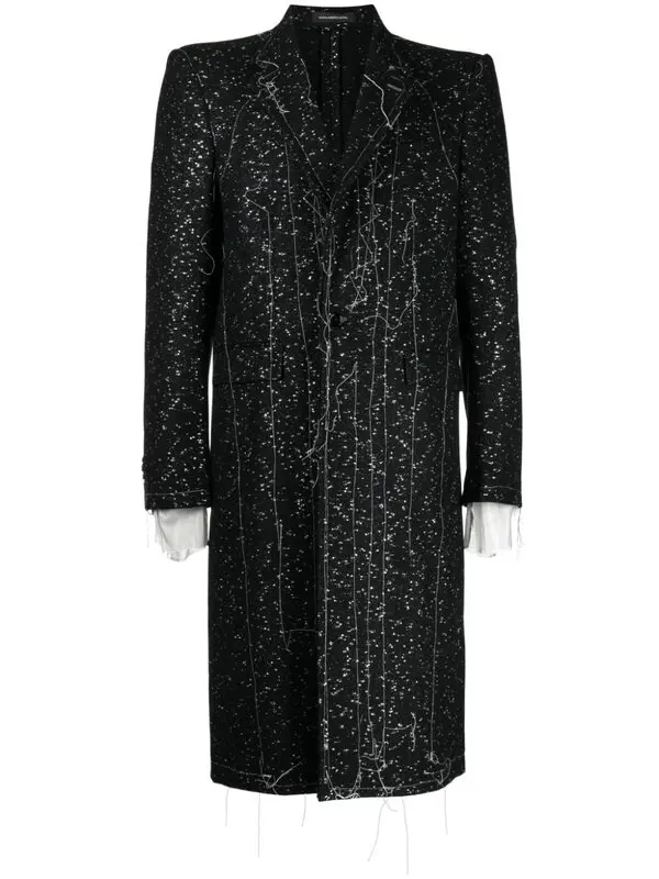 NICOLAS ANDREAS TARALIS Exposed-seam Single-breasted Coat